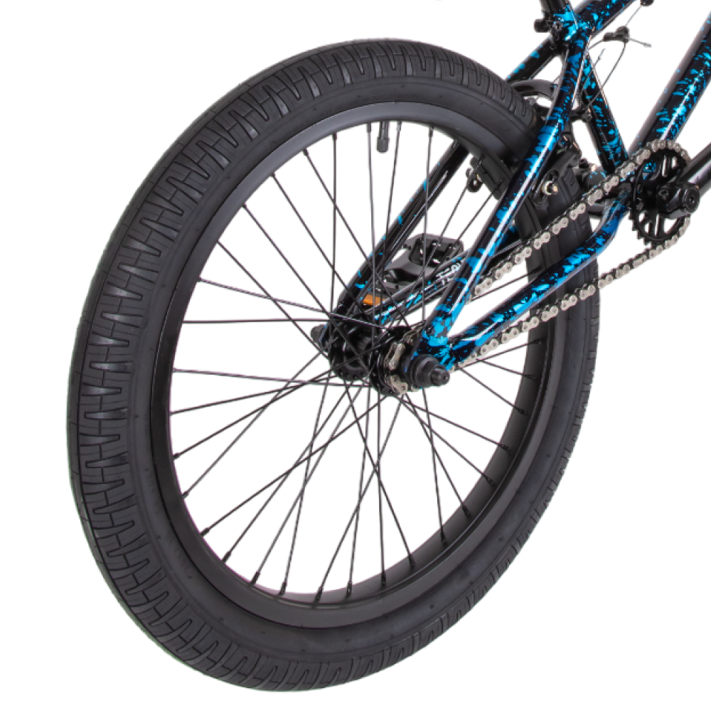 Купить велосипед BMX Tech Team Grasshopper 2024 20"х20,8" сине-черный в Ядрине по цене 24500 руб ...